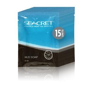 Seacret Individually Wrapped Mini Mud Soap - V I B R A N C E