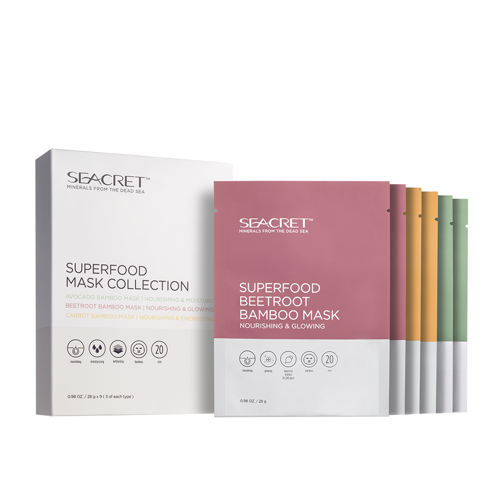 Seacret Superfood Trio Mask Collection - V I B R A N C E